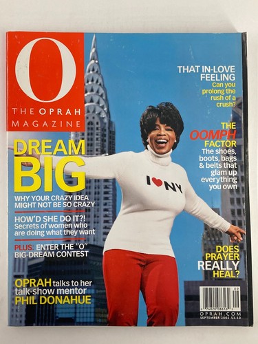 The Oprah Magazine September 2002 Oprah Talks To Mentor Phil Donahue No ...
