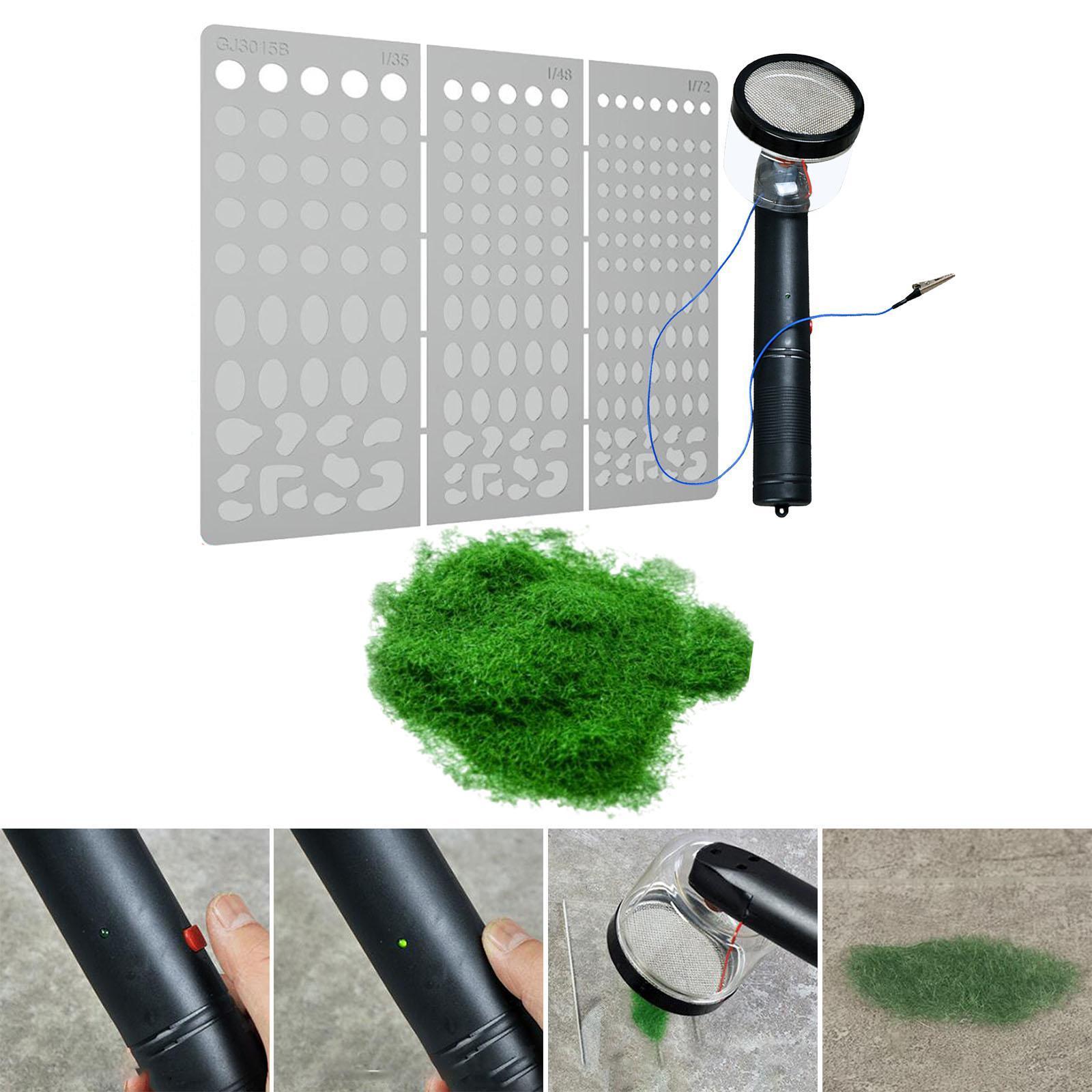 Electrostatic Flocking Machine Handheld Static Grass Applicator for DIY ...