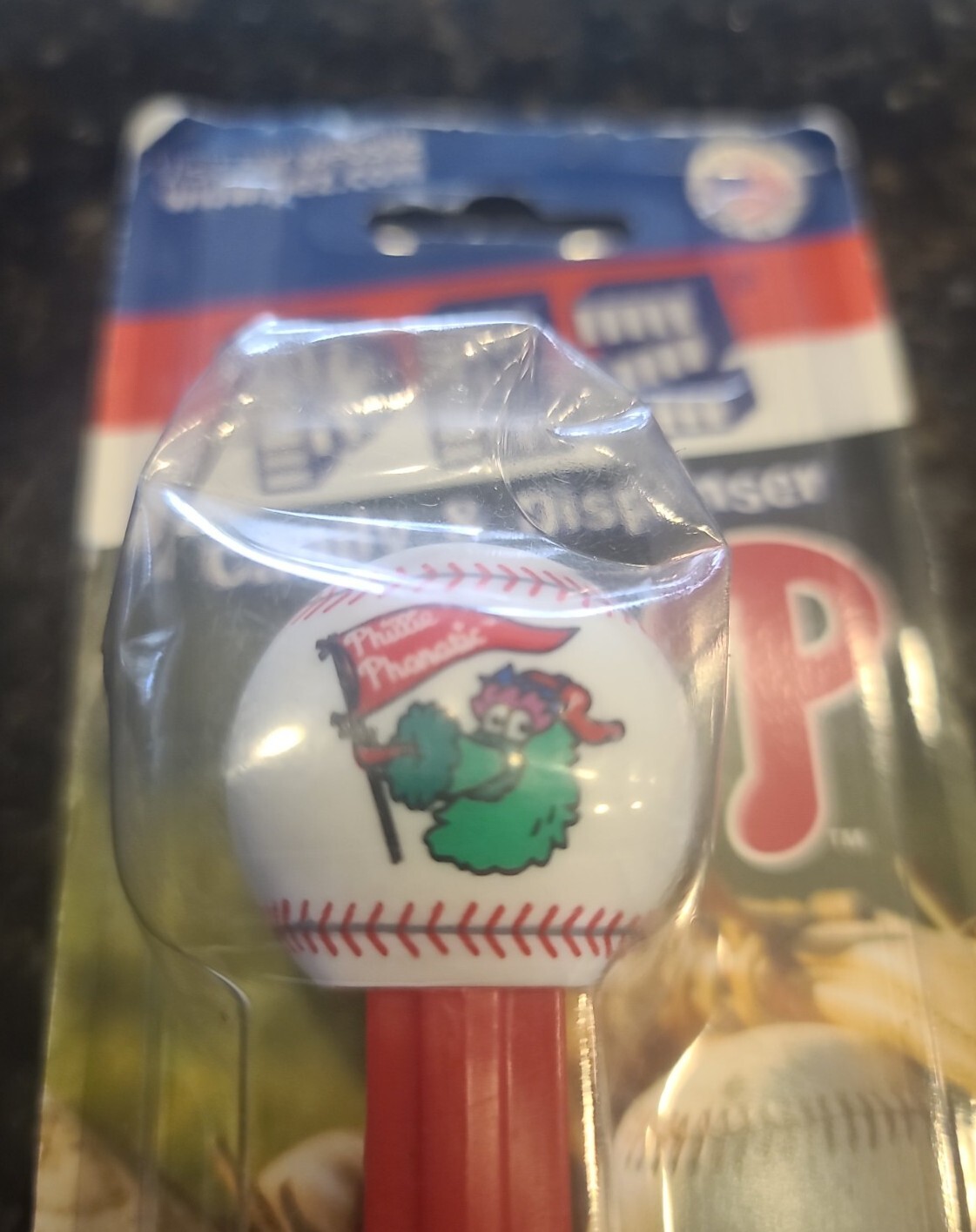 Collectible Ofiicial Philadelphia Phillies Baseball MLB Pez Dispenser ...