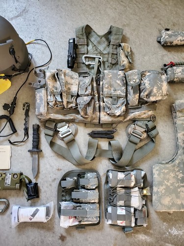 HGU-56 Flight Helmet Lot, Pilot Helmet, Survival Vest, LPU-40, Air ...
