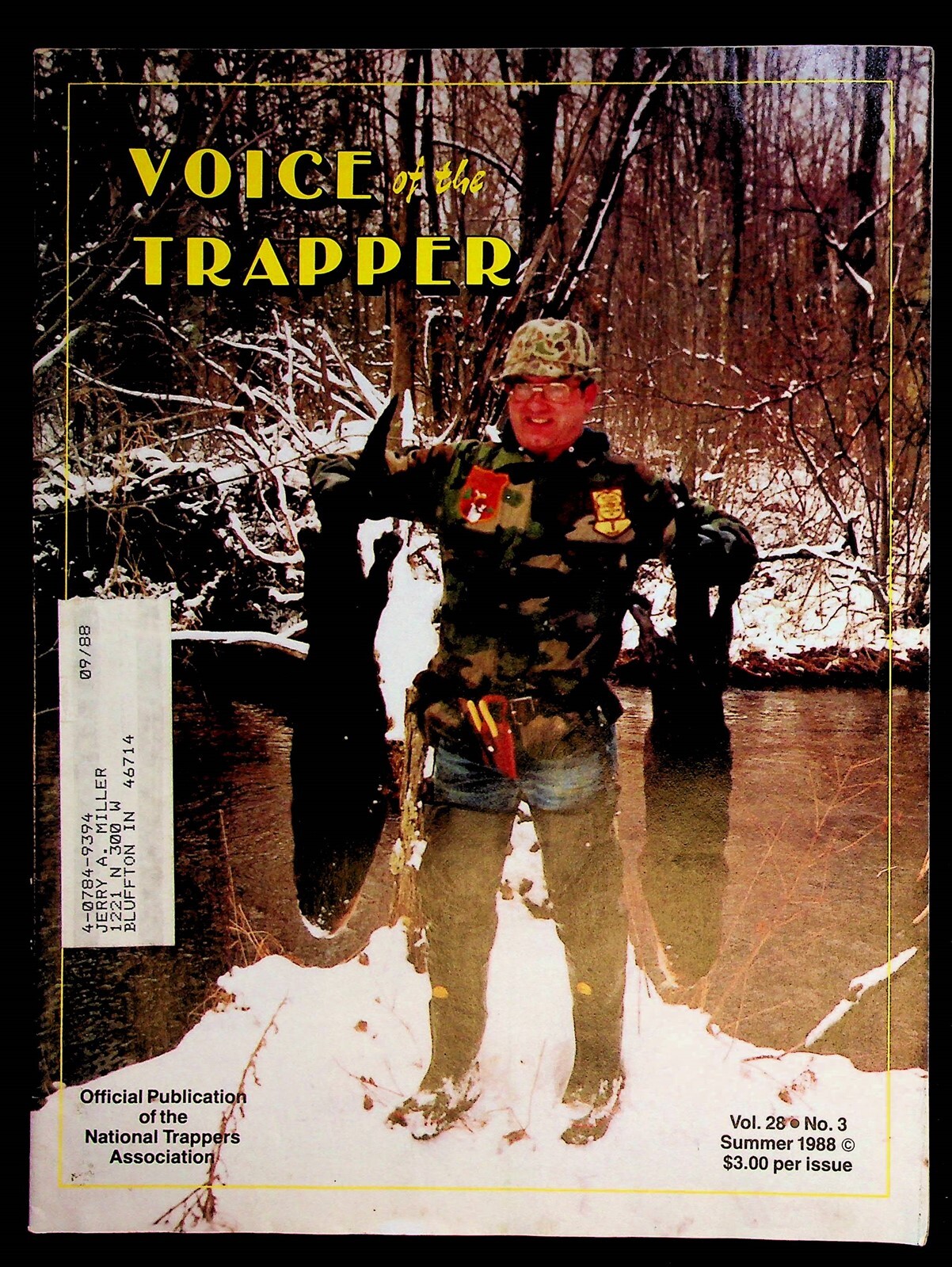 Voice Of The Trapper Magazine Summer 1988 African Wilderness Trapping ...