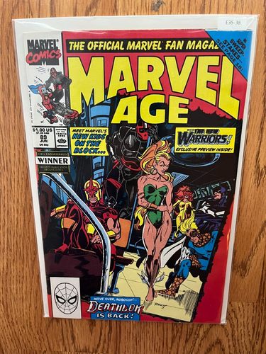 Marvel Age 89 Marvel Comics 9.2 E35-38 | eBay