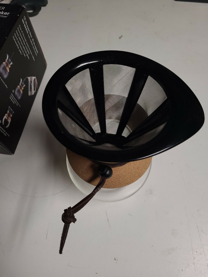 Bodum Pour Over 8 Cup Coffee Maker Mesh Filter 34 Fl. Oz 1.0liter Perm ...