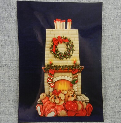 Cozy Cubbies Fireplace Matchbox Painting Pattern Debbie Mitchell Big ...