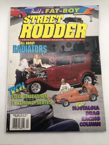 Street Rodder Magazine April 1994 Hot Rod Model A Tudor 1947 Post War ...