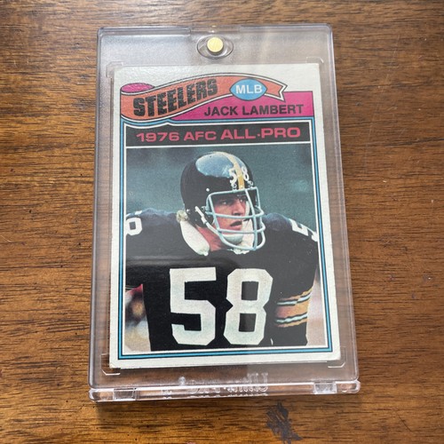 1977 Topps - All-Pro #480 Jack Lambert | eBay