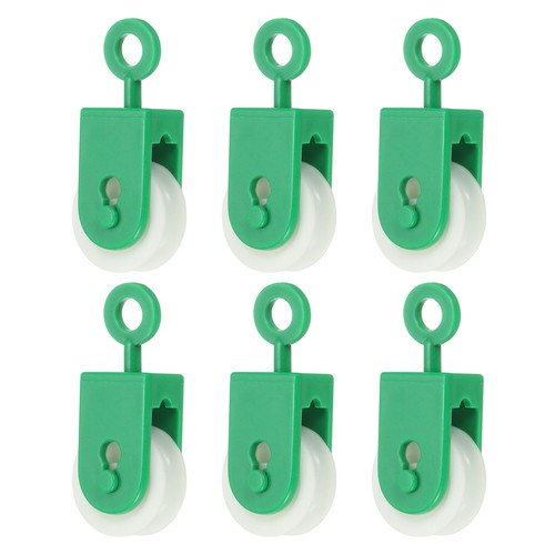 Nylon Pulley Mini, 6Pcs DIY Pulley System for Pulley Frame Project ...