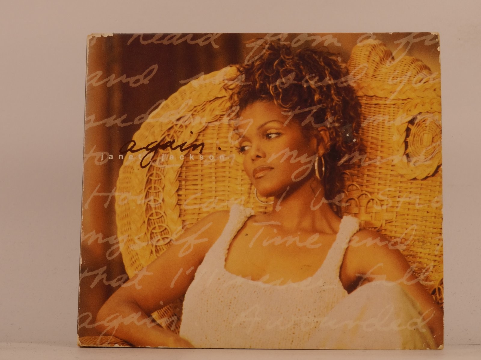 JANET JACKSON AGAIN (DIGIPAK) (E87) 4 Track CD Single along with ...