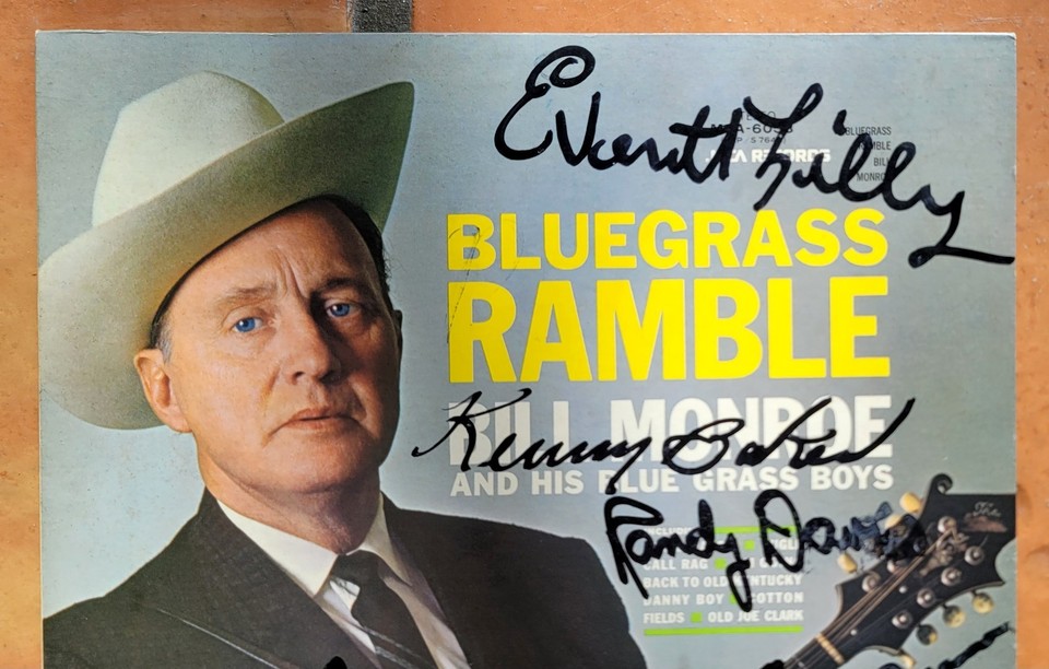 Bill Monroe - Bluegrass Ramble, (MCA) Everett Lilly Japan 1974 ...