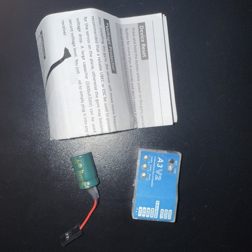 3 Axis Gyro A3 V2 Aeroplane Flight Controller Stabilizer for RC Fixed ...