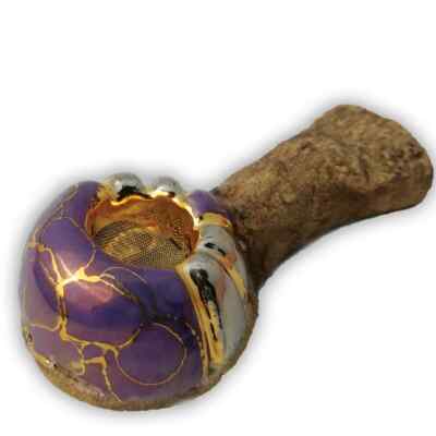 Hawaiian Lava Stone Hand Pipe Celebration Pipe Signed And Dated (King ...