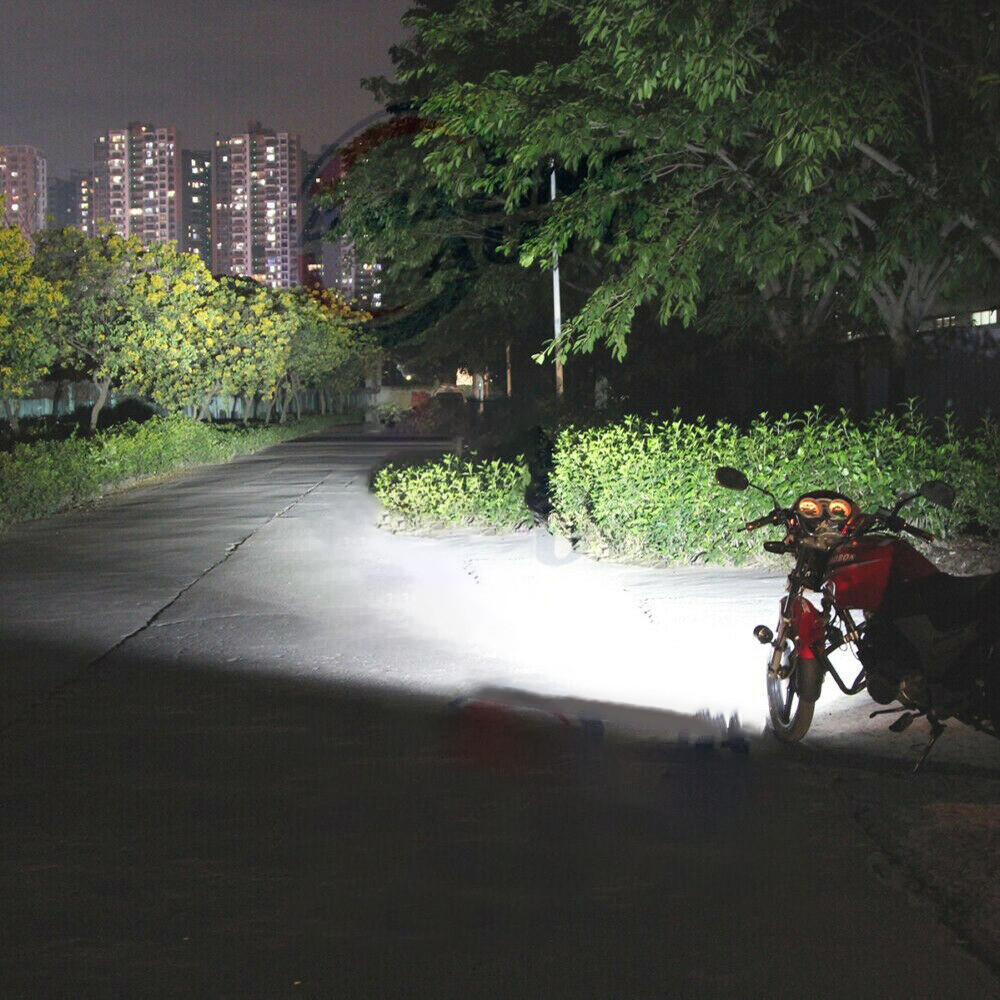 For Kawasaki KLR650 LED Bulbs 2008 2009 2010 2011 2012-2018 Headlight ...