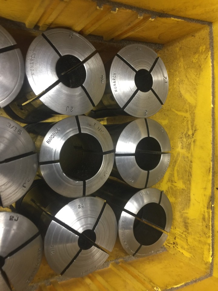 HARDINGE 2J COLLETS - DROP DOWN LIST FULL SIZE RUN & HEX COLLETS | eBay