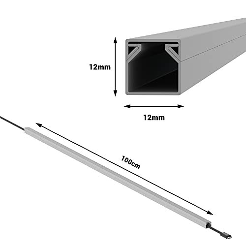 393in Cord Cover Raceway Kit 10 Pcs Self Adhesive Cable Cover Channel ...