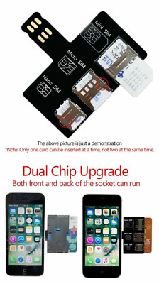 External SIM Card Slot Adapter Fast Changer Reader Holder Free Reboot ...