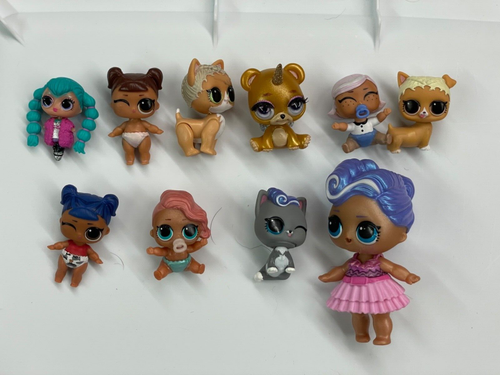LOL Surprise Mini dolls - babies and mini pets lot of 10 | eBay