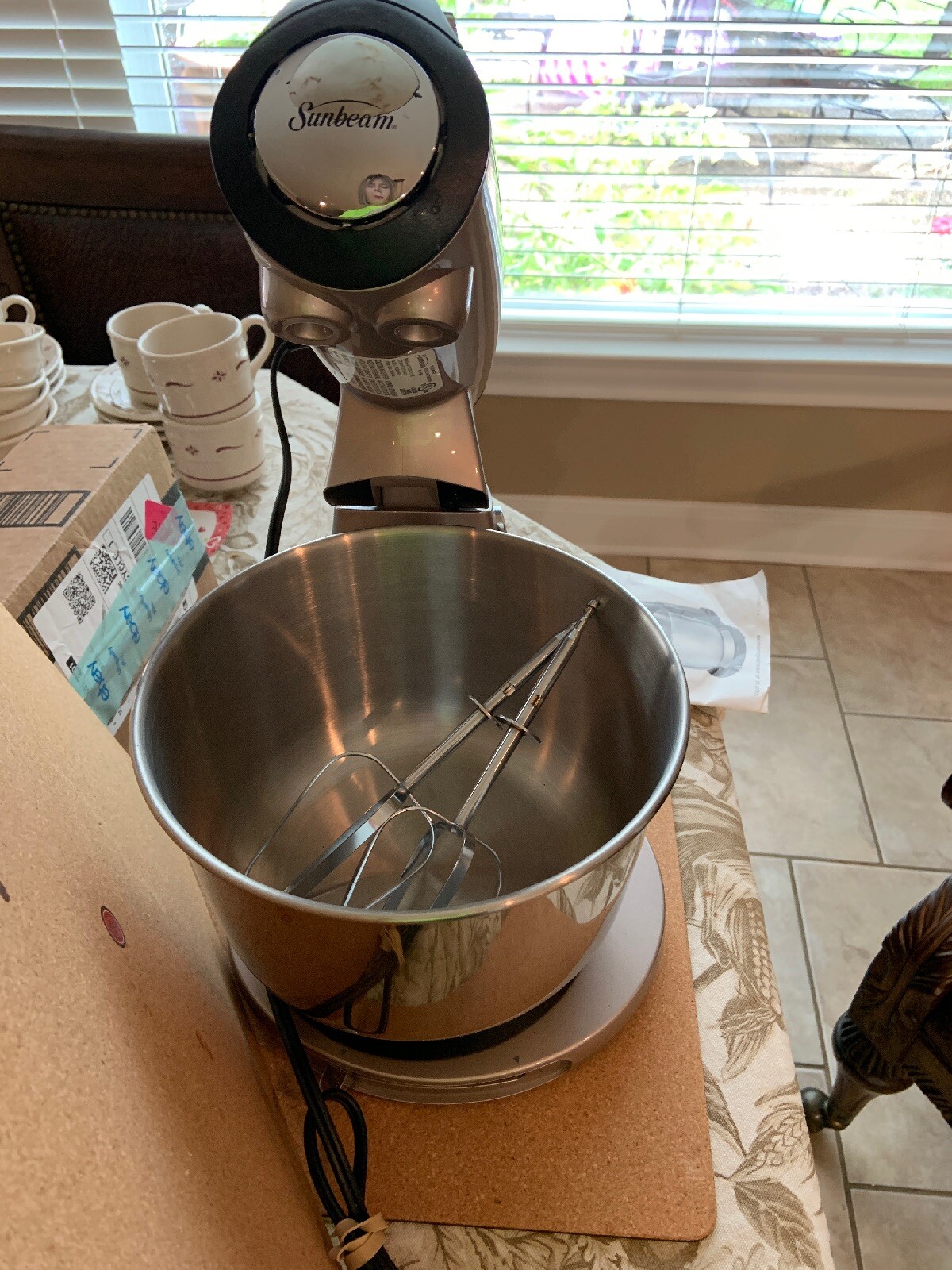 Sunbeam Mixmaster FPSBSM591B Stand Mixer In Silver | eBay