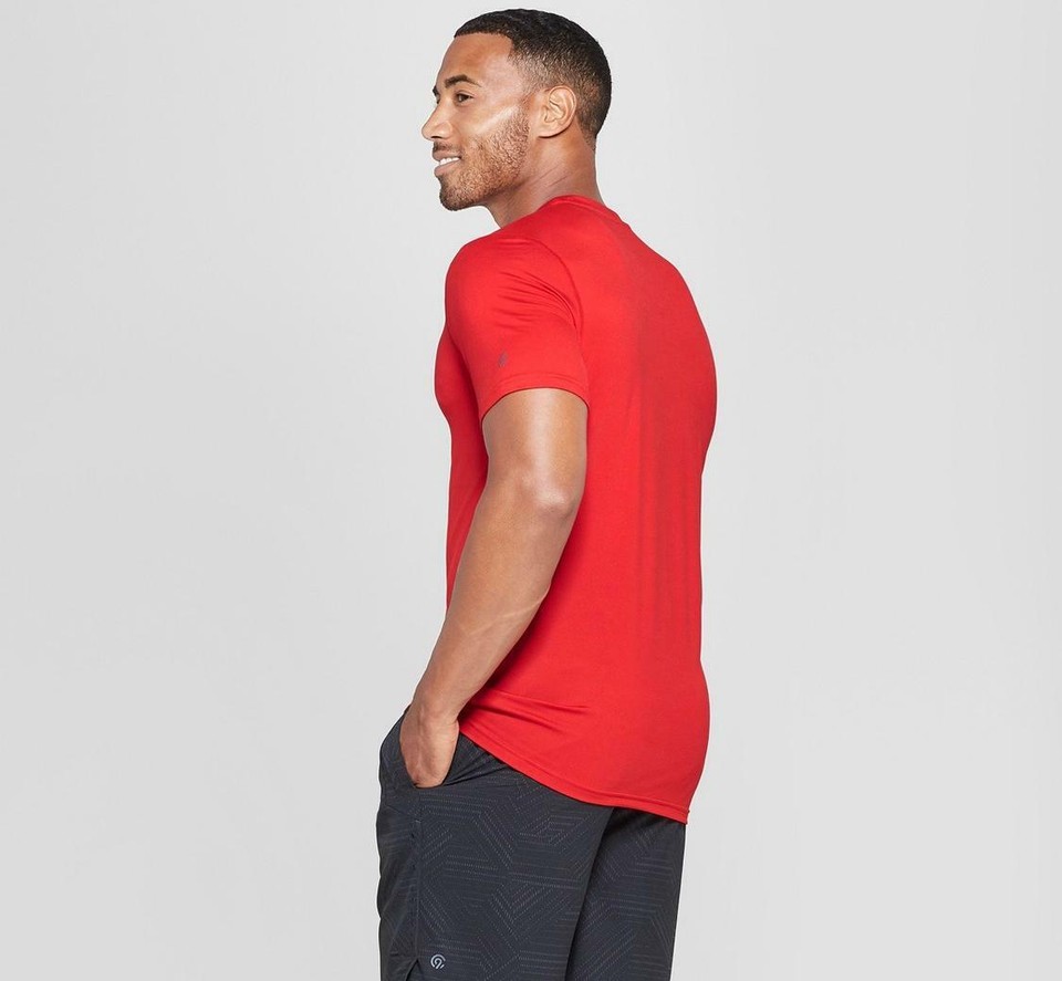 Men's Tech T-Shirt - C9 Champion (Ripe Red, L) | eBay