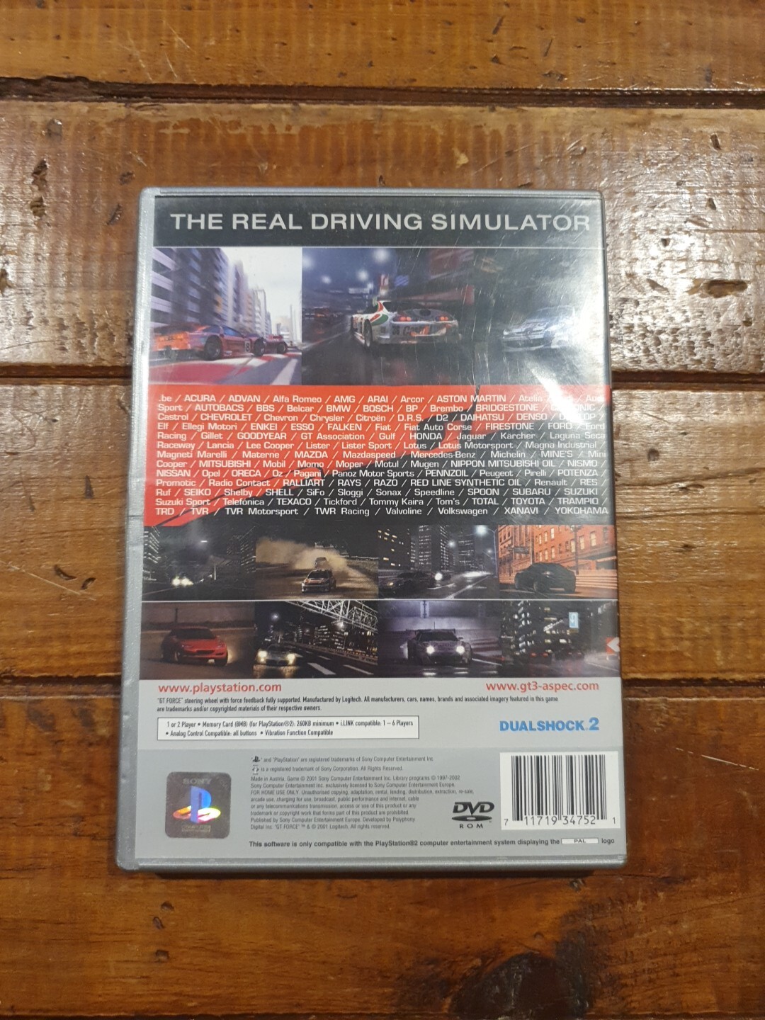 Gran Turismo 3 A Spec Driving Sim Complete Manual - PAL PS2 Sony ...