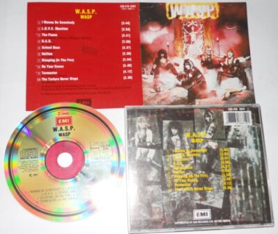 W.a.S.P. - Wasp - W.a.S.P. CD U5VG The Cheap Fast Free Post 77774666121 ...