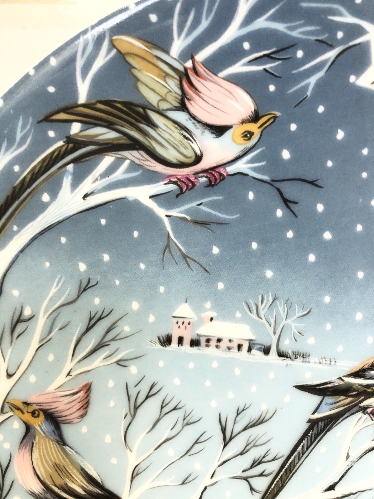 Haviland Limoges 12 Days of Christmas Plate #4 Four Colly Birds - 1973 ...