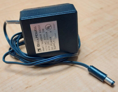 bell & howell 88002 6V power supply AC/DC adapter 300mA 5W 117V 60Hz | eBay