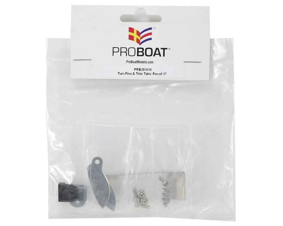 Pro Boat PRB281016 Turn Fins & Trim Tabs: Recoil 17 | eBay