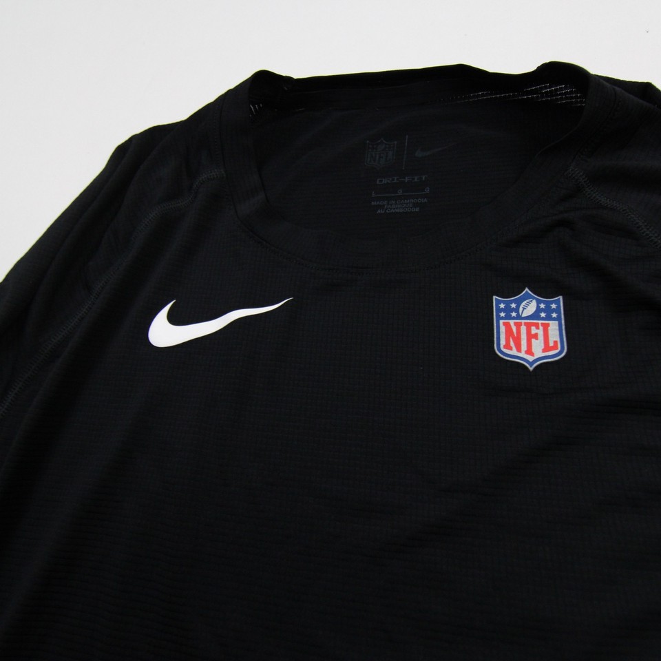 Nike NFL On Field Long Sleeve Shirt Men's Black New without Tags | eBay