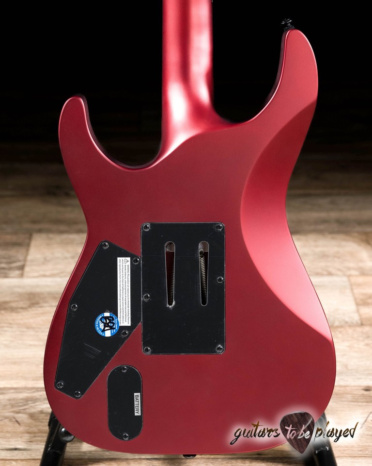 ESP LTD M-1000 Fishman Fluence Floyd Rose Guitar – Candy Apple Red ...