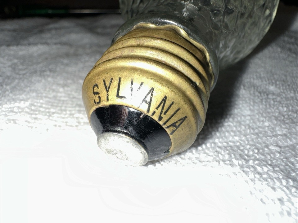 Vintage Sylvania 75W Bulb CRYSTAL MB19 Capsylite Clear TESTED | eBay