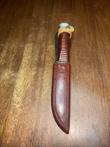 Vintage Okapi Knife with Sheath Nice! | eBay