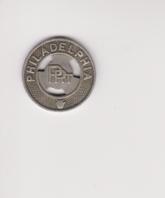 Philadelphia PRT Fare TOKEN.11MM. GH89 | eBay