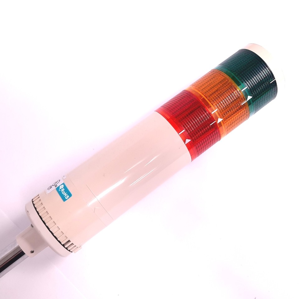 Patlite LU7-02FB LED Signal Alarm Light Tower, Red, Amber, Green ...