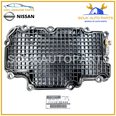11110-5CA2A Genuine Nissan PAN ASSY OIL W/GASKET VR30 Q50 Q60 G37 3 ...