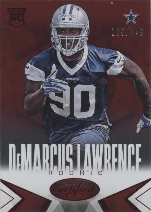 2014 Panini Certified - DeMarcus Lawrence #119 Red /249 (RC) for sale ...