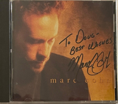 RARE MARC COHN SIGNED CD Sleeve Great Condition Self-Titled Atlantic ...