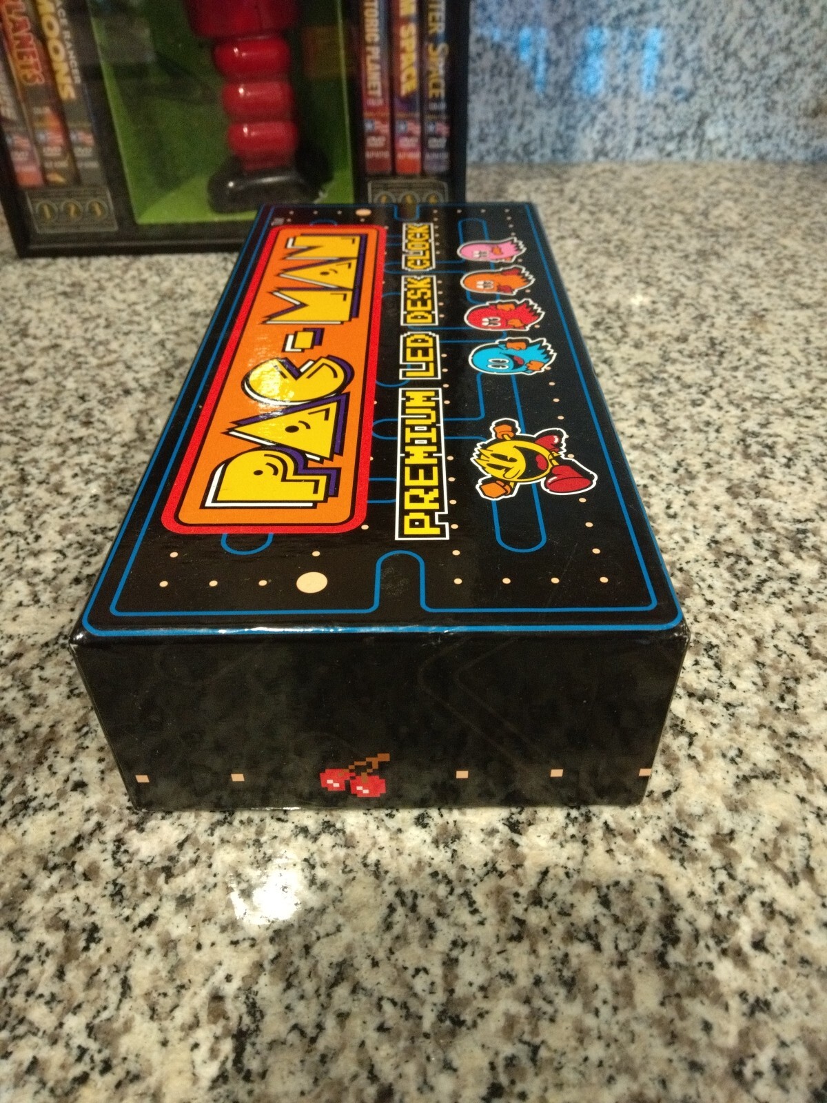 Pac-man Desk Clock Classic Hit Arcade Video Game Great Retro Gift ...