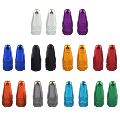 4PC Bike Presta Valve Caps Air Dust Cover French Style Aluminum Alloy ...