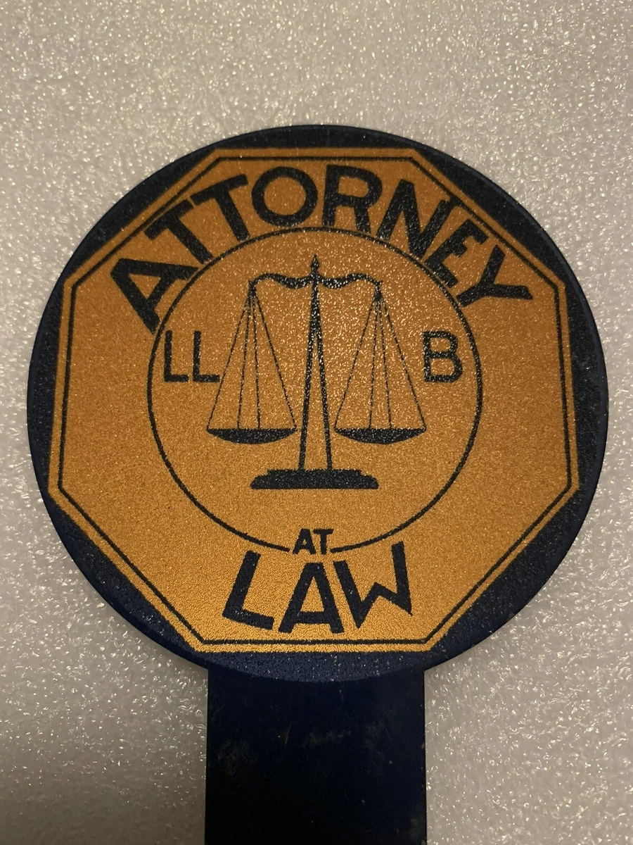 Attorney At Law Sign