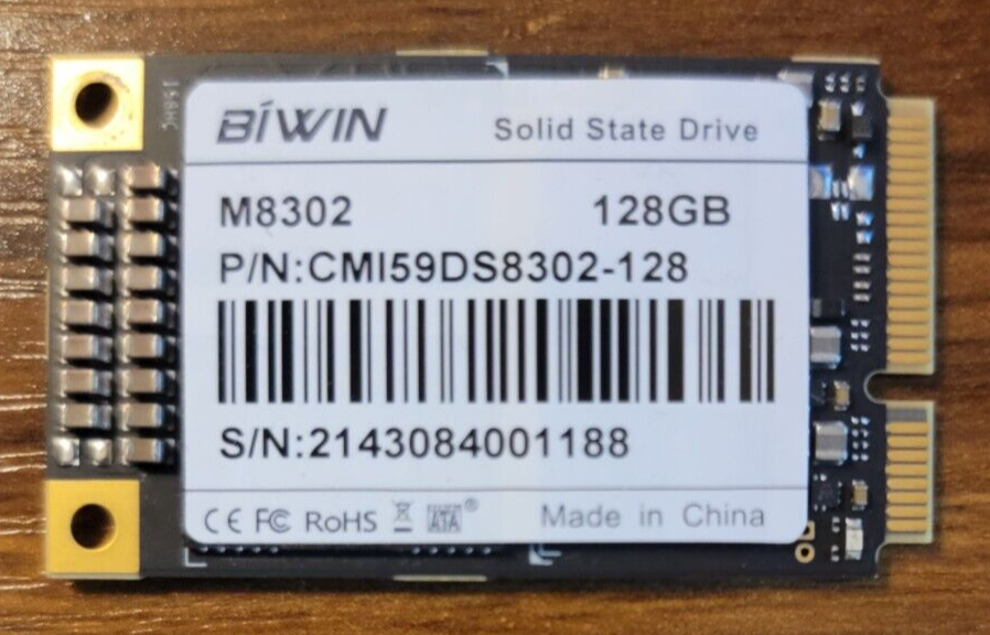BIWIN mSATA SSD 128GB SATA III Internal Solid State Drive Mini SATA | eBay