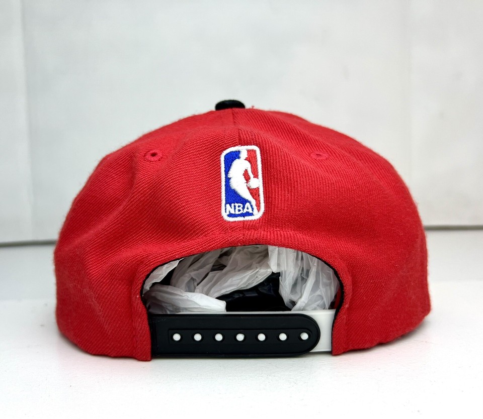 Vintage Adidas Y2K NBA Houston Rockets Snapback Adjustable Hat Cap Flat ...