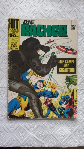 HIT COMICS, Nr. 62 "Die Rächer", bsv, Zustand 2-3 | eBay.de