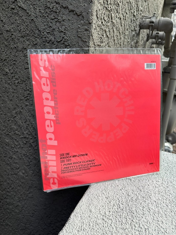 Red Hot Chili Peppers Knock Me Down Picture Disc 12" Single Vinyl RHCP ...