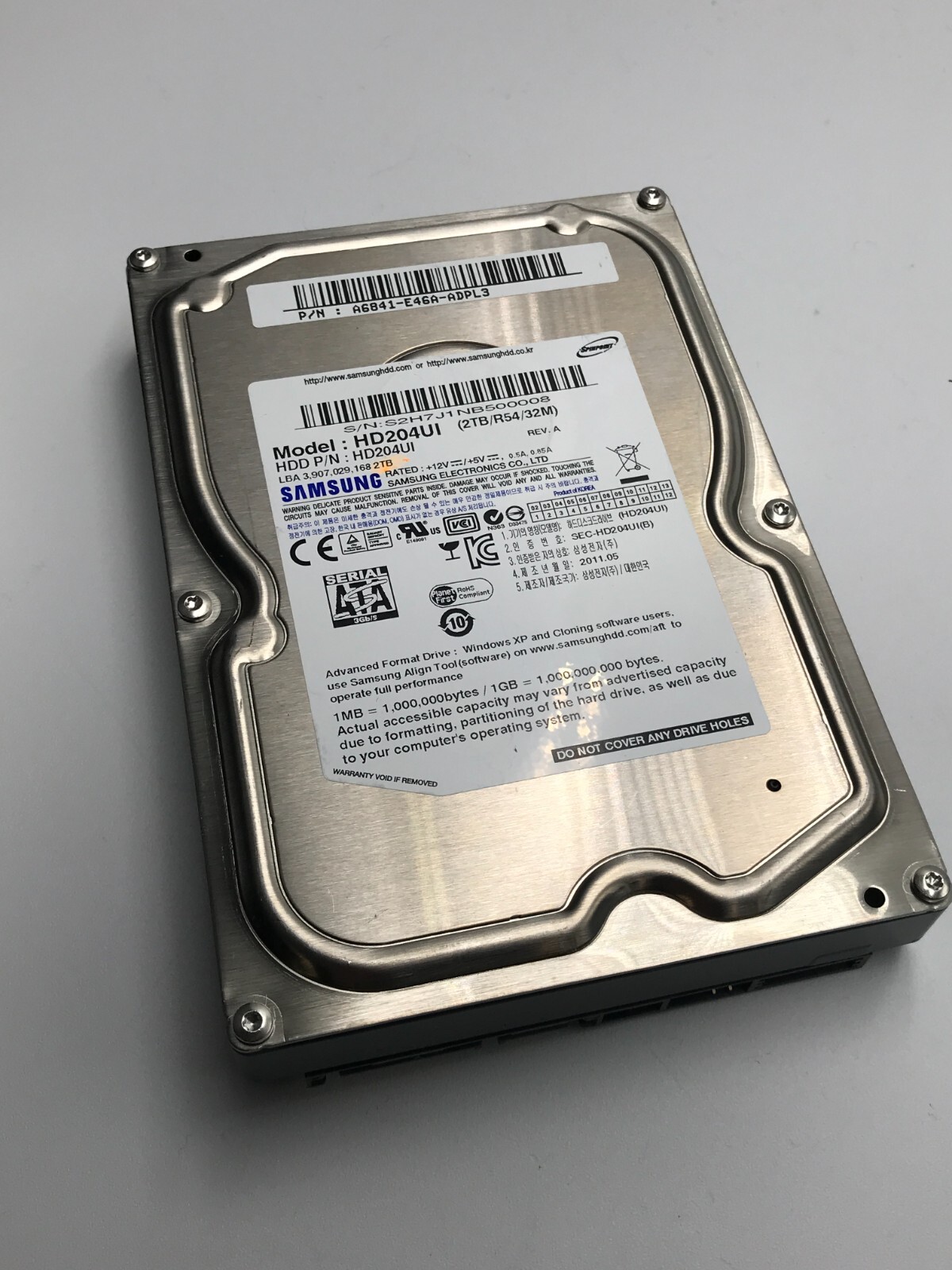Samsung 2tb Hard Drive SATA HD204UI for sale online | eBay
