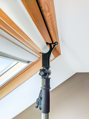 VELUX COMPATIBLE 1.2M-2M TELESCOPIC OPENING POLE FOR VELUX ROOF WINDOWS ...
