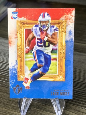 ZACK MOSS ROOKIE CARD 2020 CHRONICLES GRIDIRON KINGS #GK27 BUFFALO ...