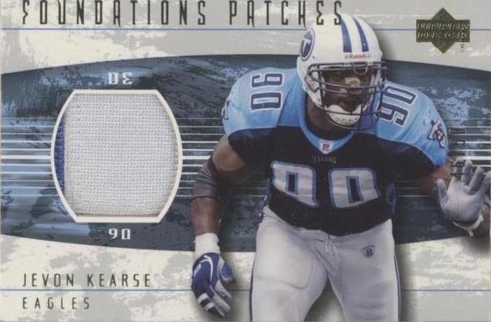 2004 Upper Deck Foundations - Foundations Patches Jevon Kearse #FP-JK ...