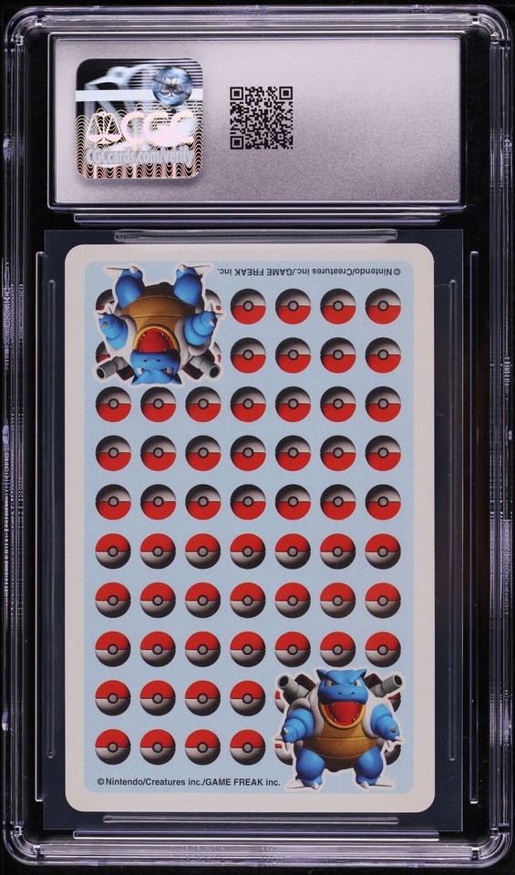 CGC 10 Pokemon Stadium Blue Mewtwo Ace of Clubs Playing Card 1998 | eBay