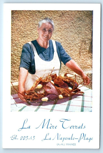 La Mere Terrats La Napoule Plage FRANCE Postcard | eBay