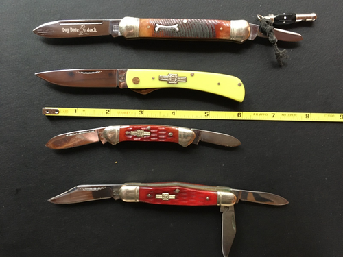 Knife lot. 4 Rough Rider knives. Lightly used. | eBay